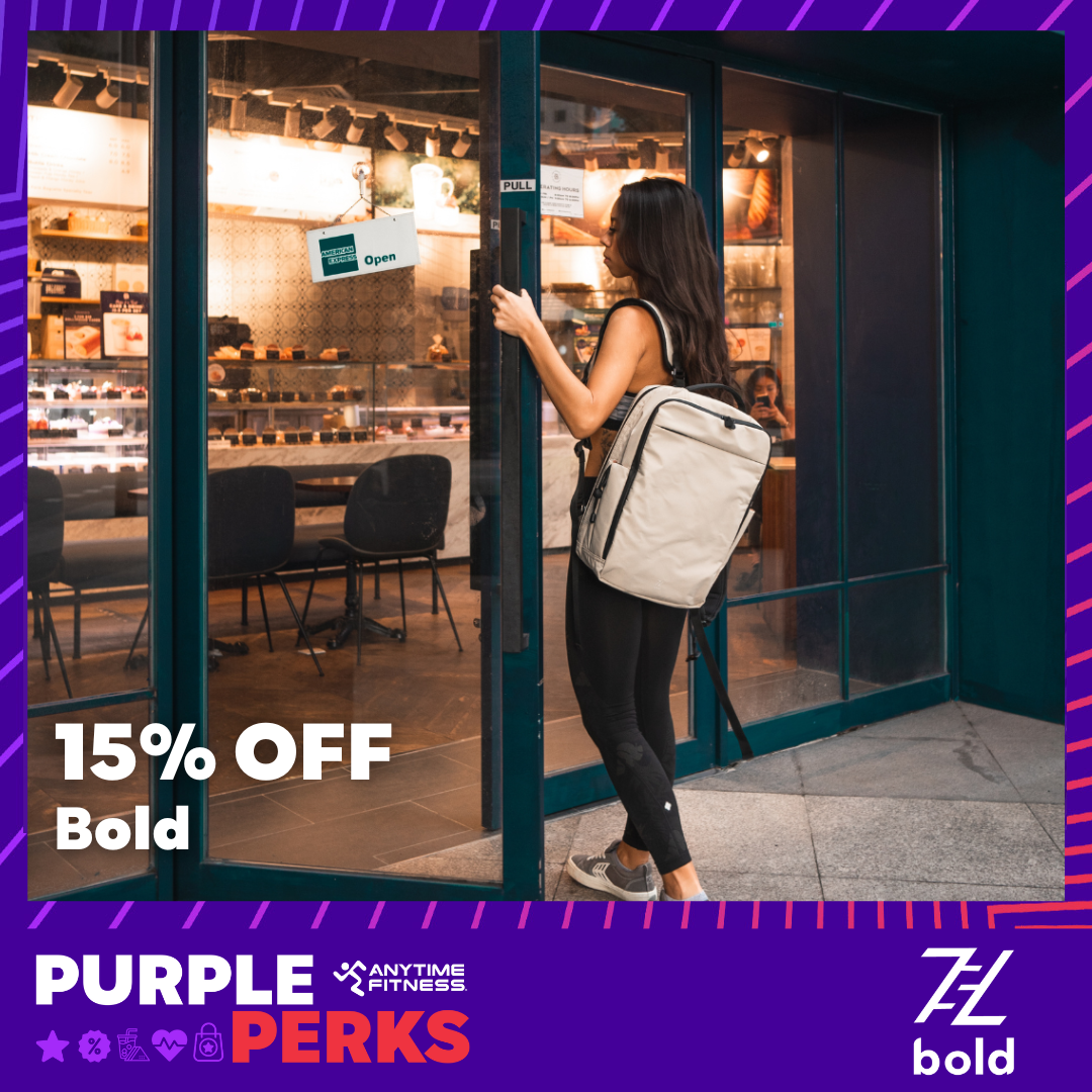 Purple Perks - Bold - Anytime Fitness