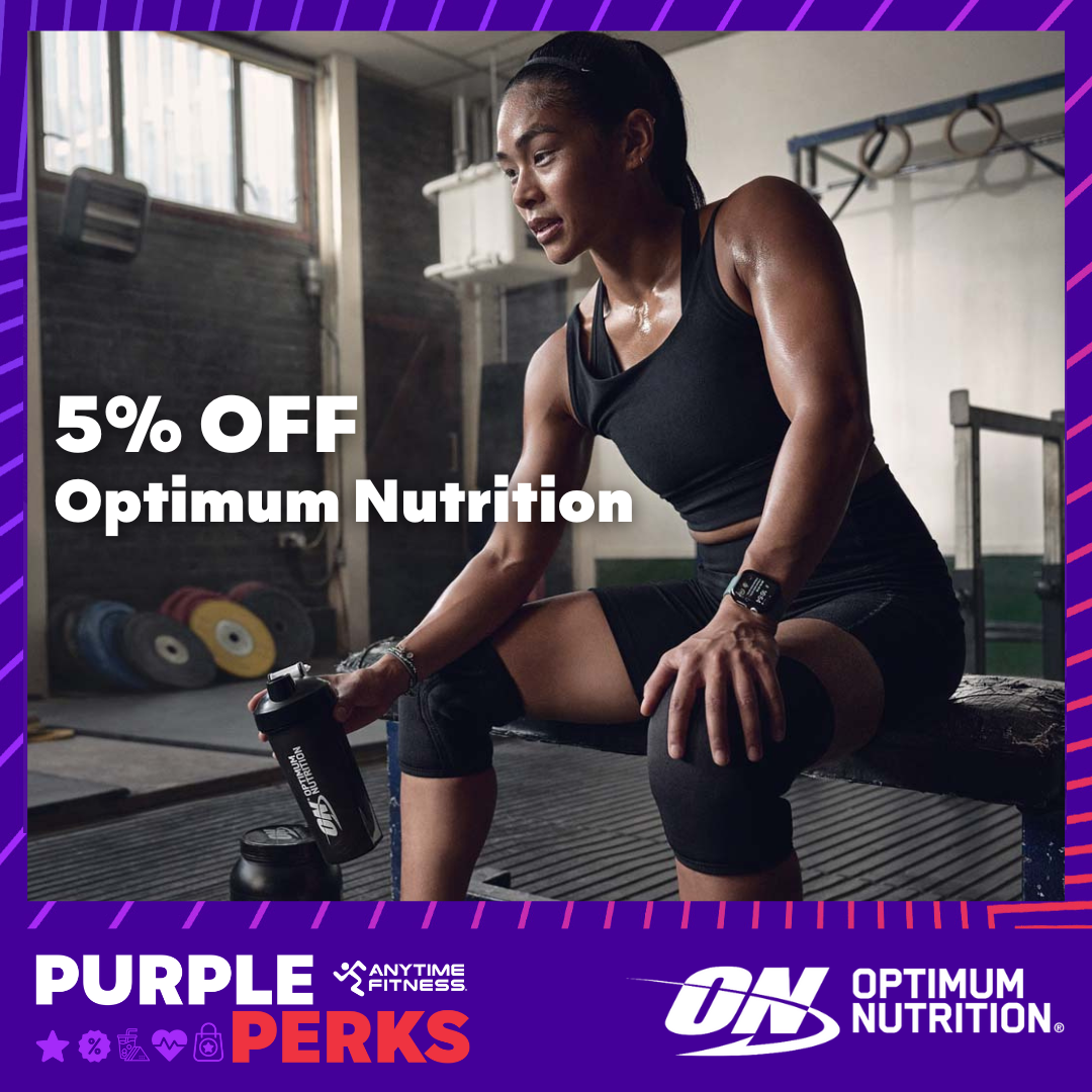 Purple Perks - Optimum Nutrition - Anytime Fitness