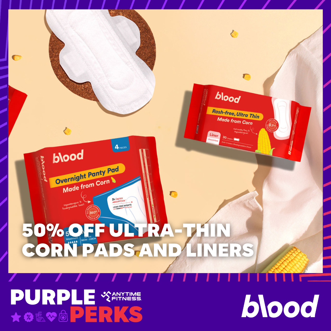 Anytime Fitness Purple Perks - Blood