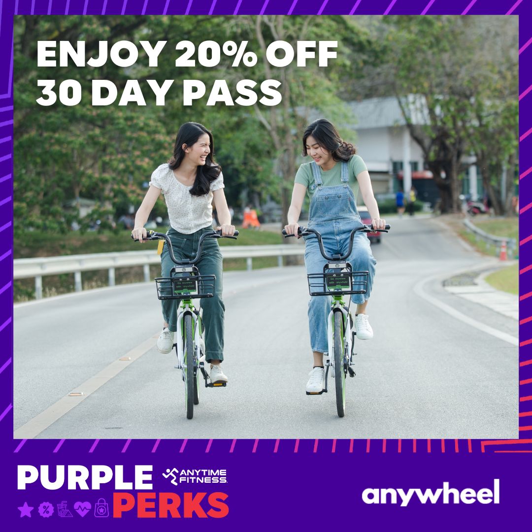 Anytime Fitness Purple Perks - Anywheel