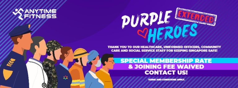 Purple Heroes - Anytime Fitness