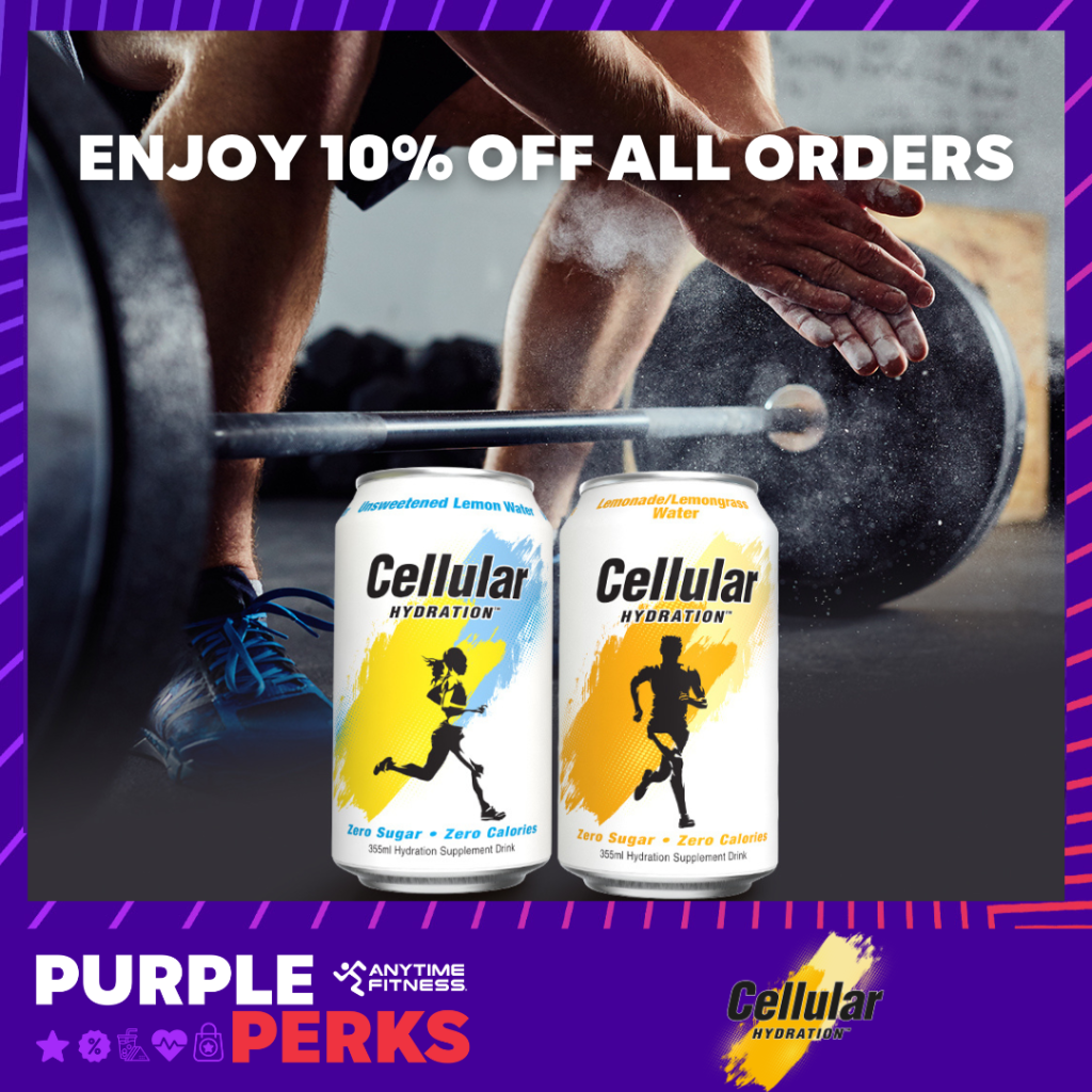 Anytime Fitness Purple Perks - Cellular Hydration