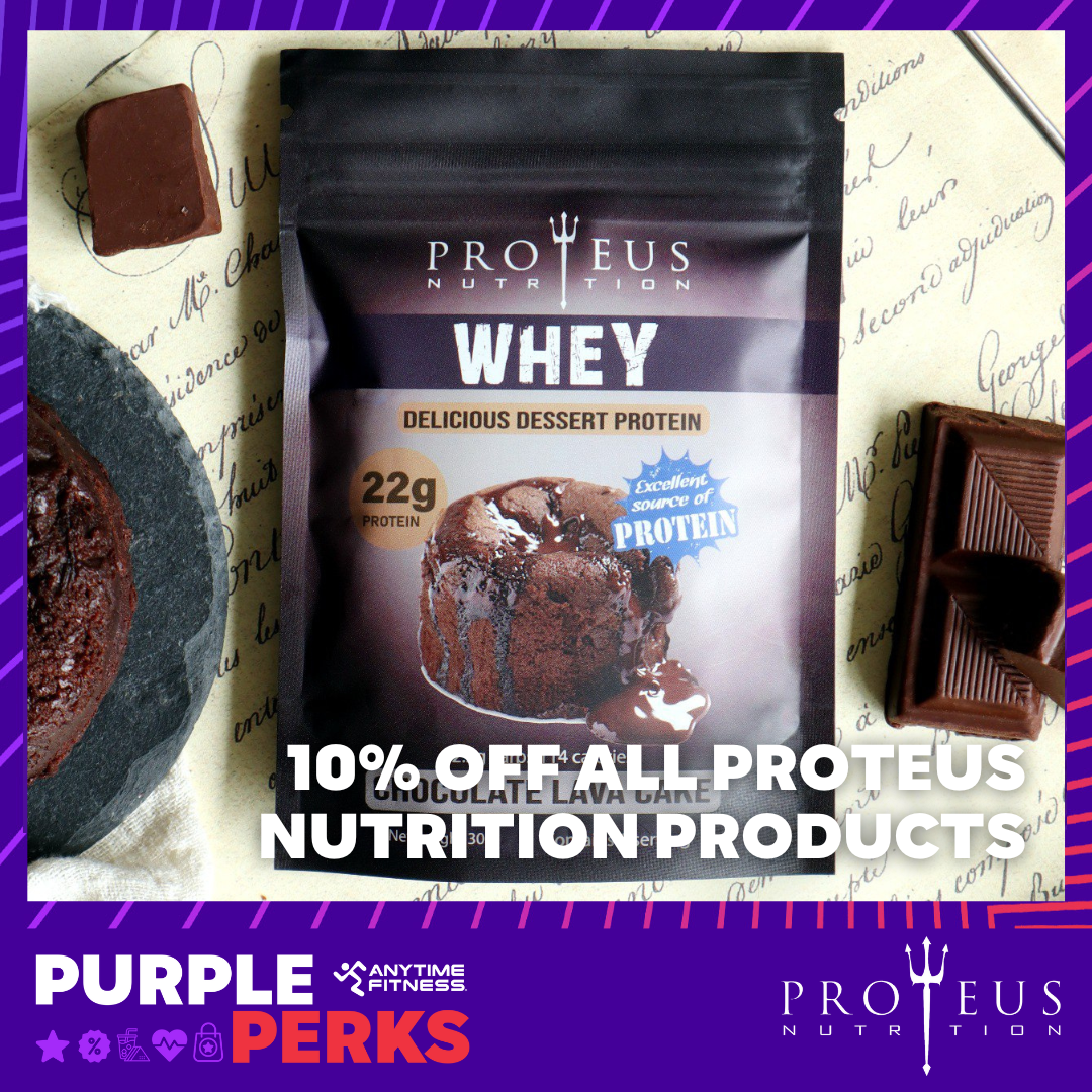 Purple Perks - Proteus Protein - Anytime Fitness
