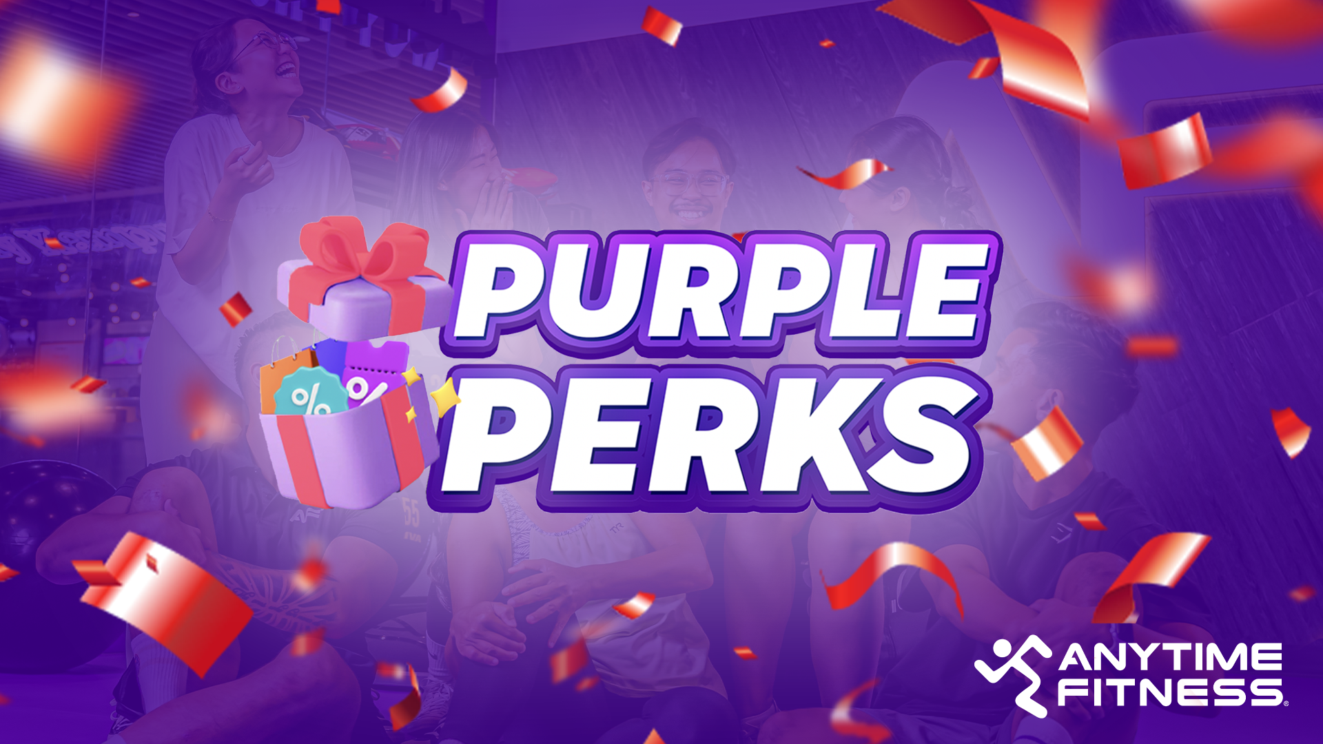 Anytime Fitness - Purple Perks